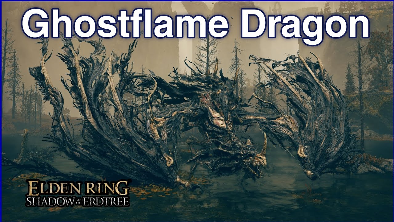 Ghostflame Dragon - Elden Ring Shadow of the Erdtree - YouTube