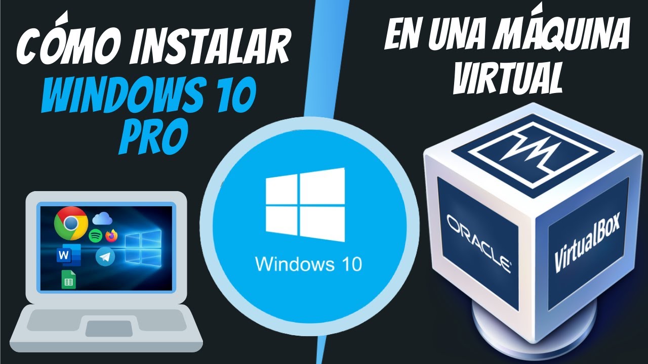 Como INSTALAR WINDOWS 10 PRO en VIRTUALBOX | 💻Crear Máquina Virtual (Guía paso a paso) - YouTube