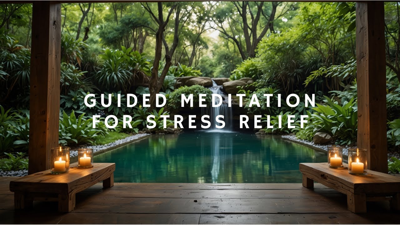 Guided Meditation for Stress Relief & Relaxation 🌿 Calm Nature Visuals ...