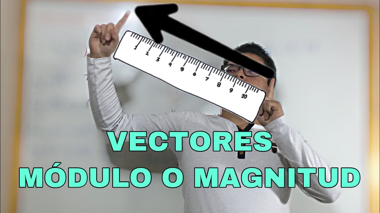 Magnitud o Módulo de un vector. Explicación. - YouTube