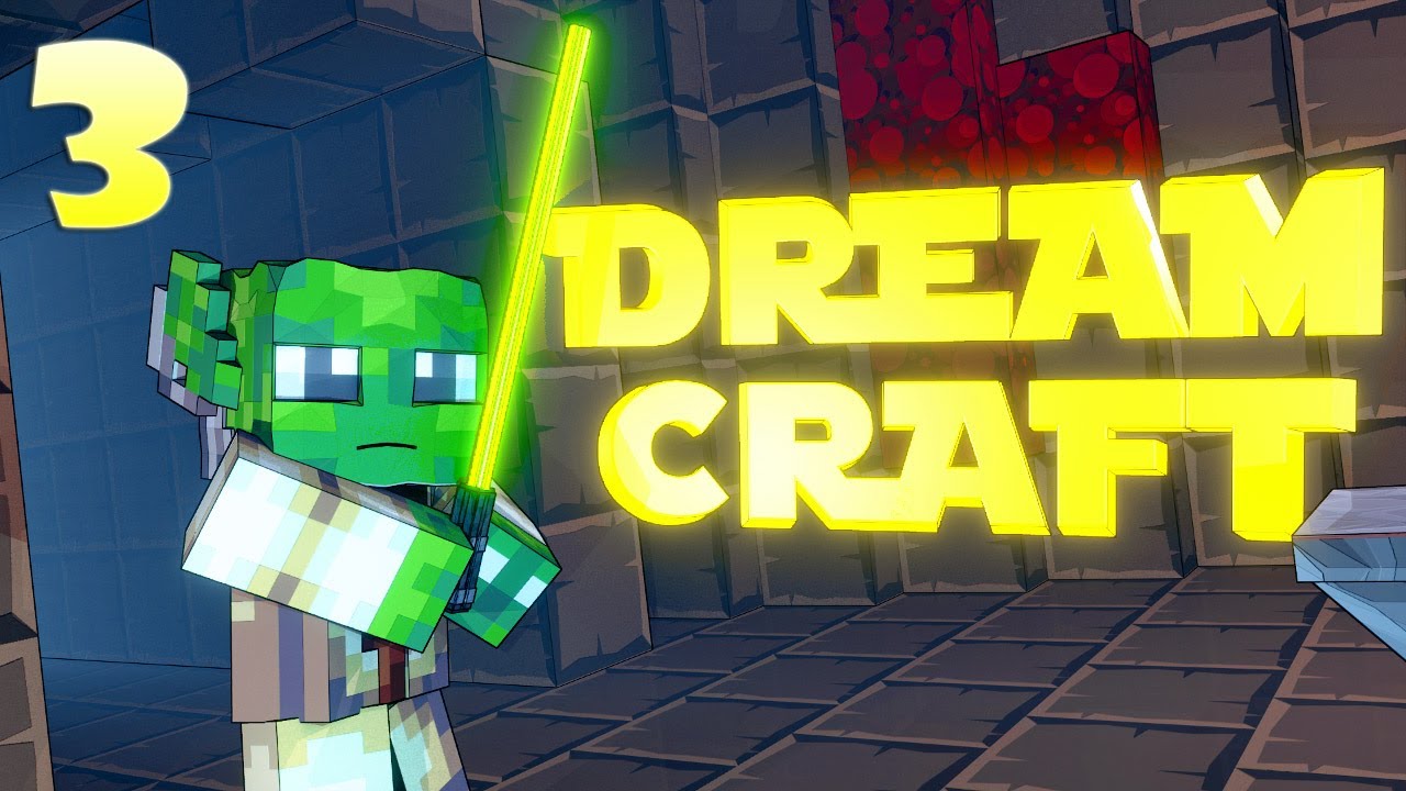 Minecraft | Dream Craft - Star Wars Modded Survival Ep 3 "LIGHT SABERS ...