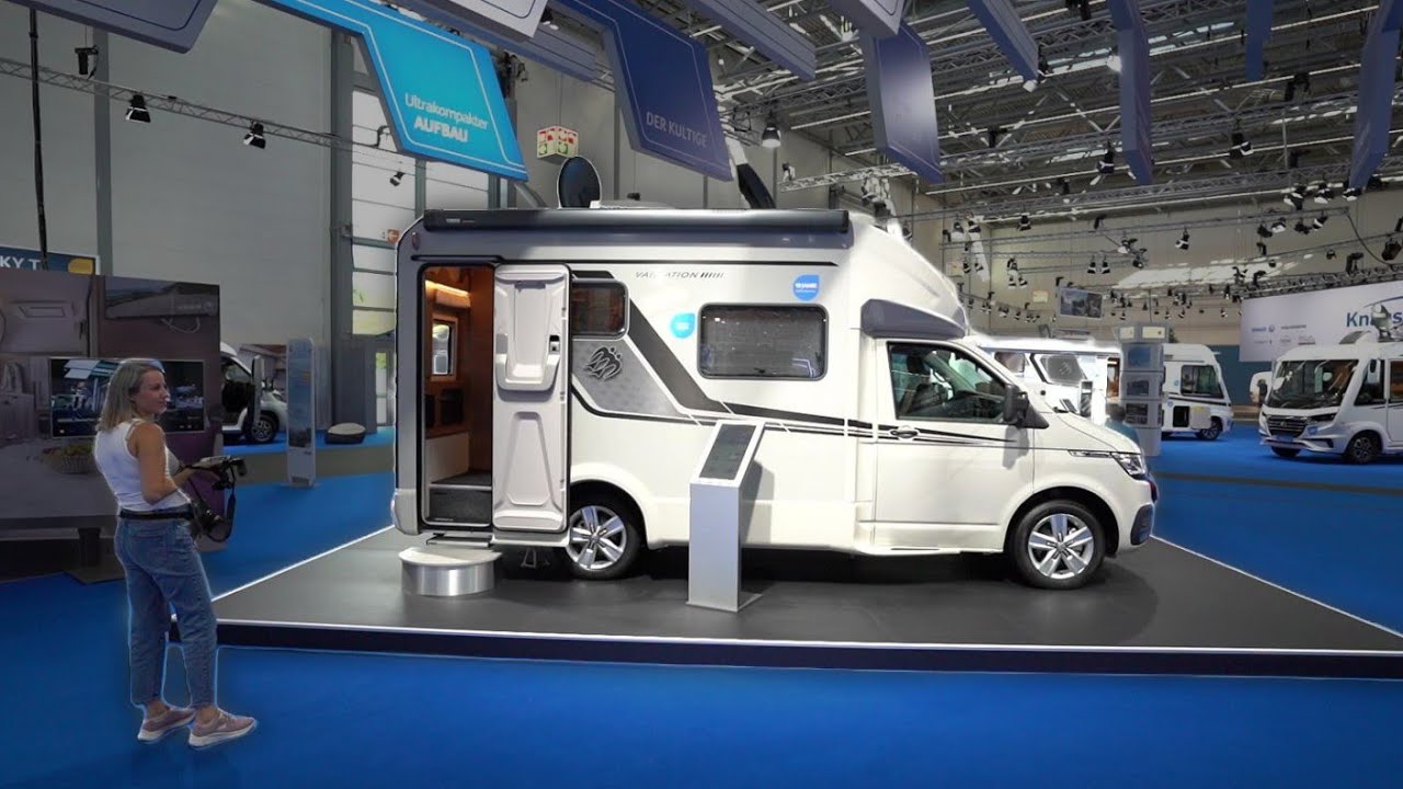 New small camper with 2 beds: KNAUS TOURER VAN 500 model 2024 - YouTube