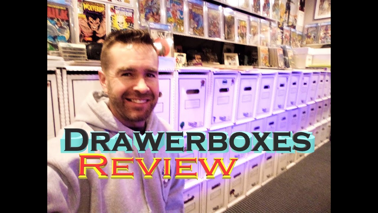 Drawerboxes comic storage review by Comicsamurai 7/1/21 - YouTube