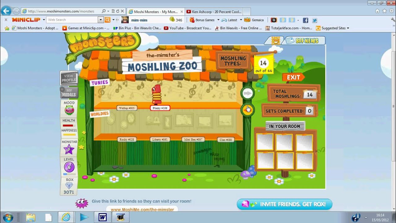 Moshi Monsters | How to Walk Your Moshling - YouTube