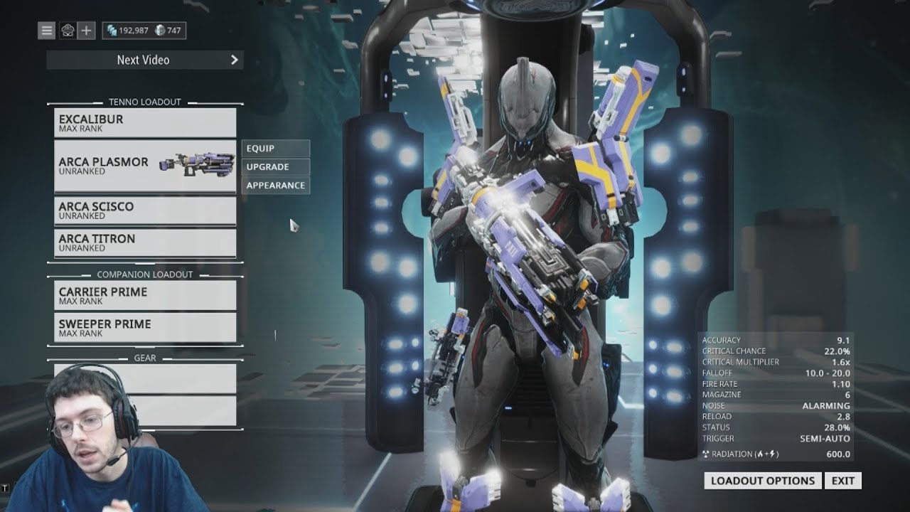 Arca Weapons and Armor Godlike | Warframe - YouTube