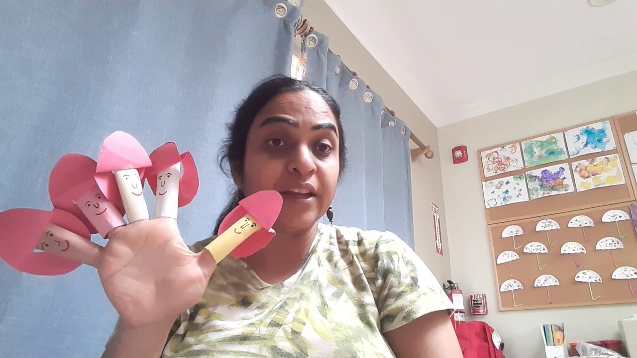 5 friendly fire fighters - finger play - YouTube