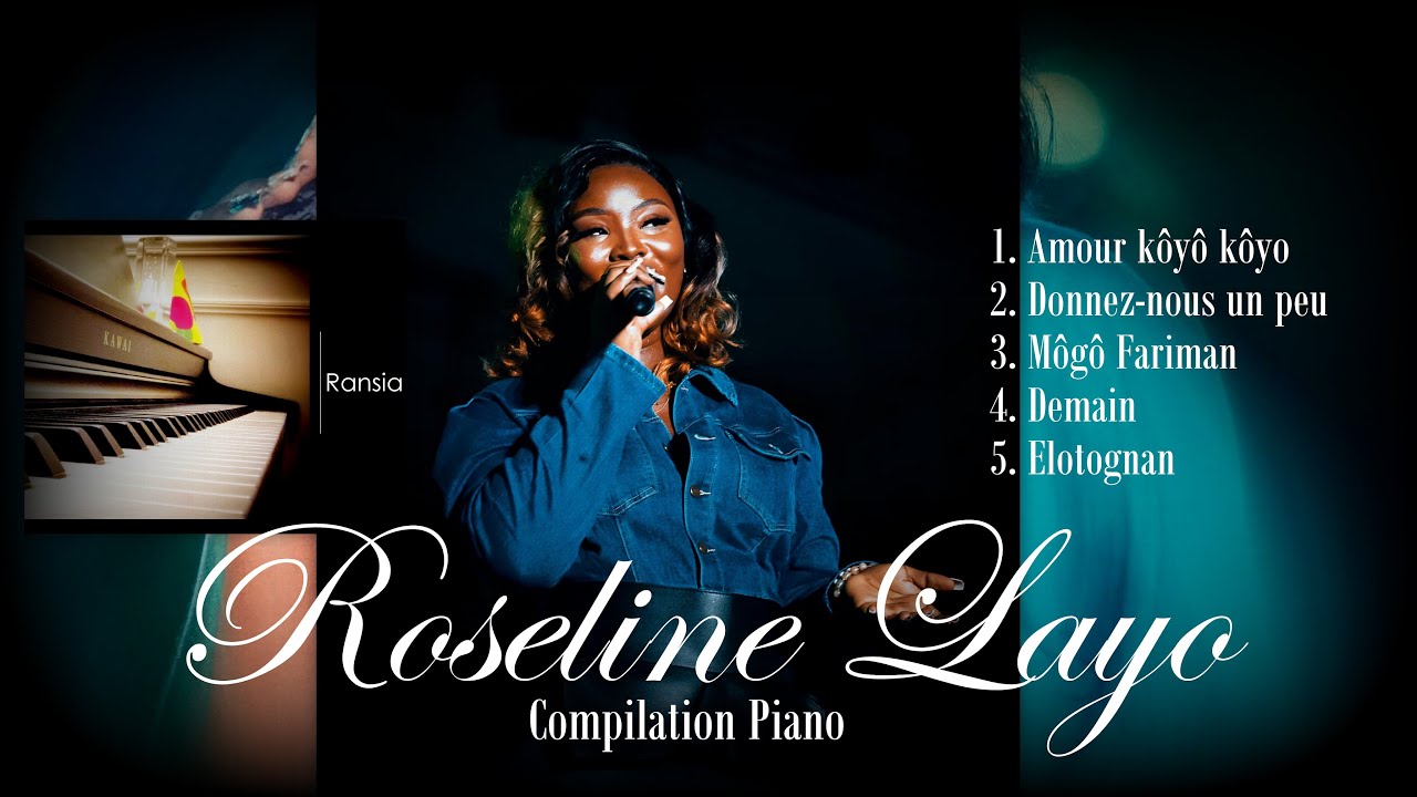 🇨🇮 Roseline Layo ~ Compilation piano #roselinelayo #musiqueivoirienne ...