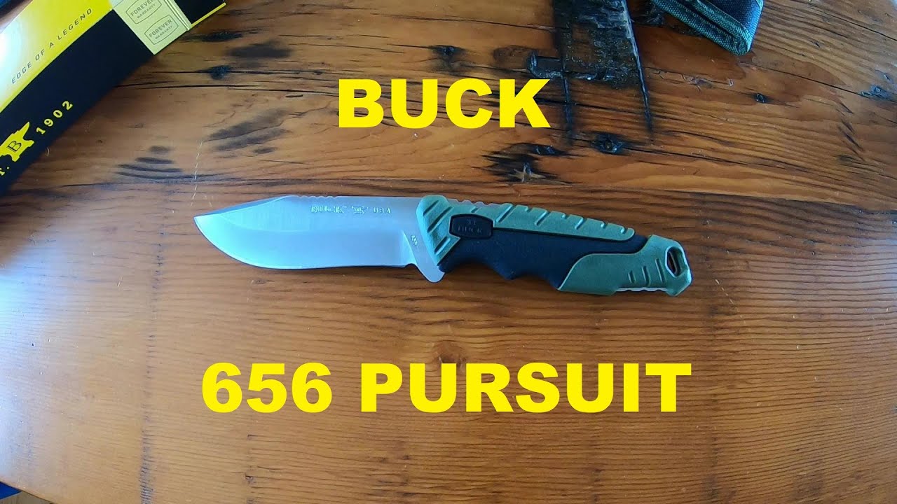 Buck 656 Pursuit: First Look/Unboxing - YouTube