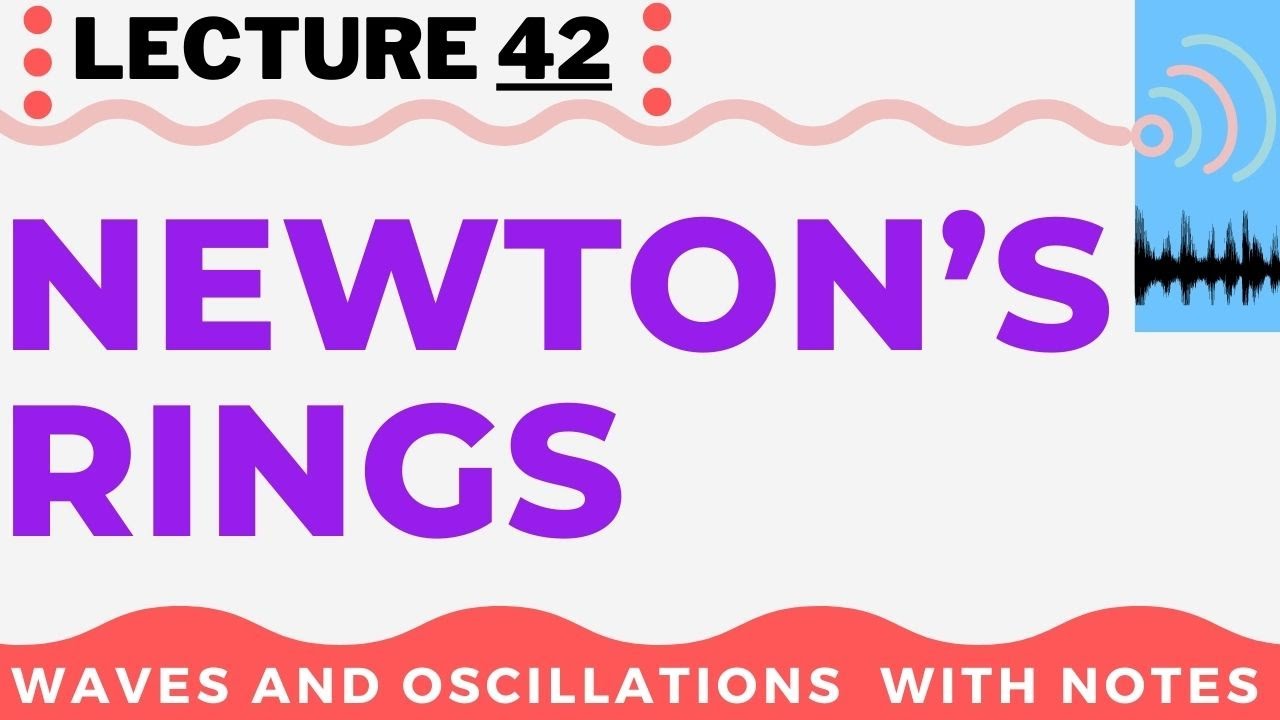 What are Newton's rings and how are they formed? | Why fringes are ...