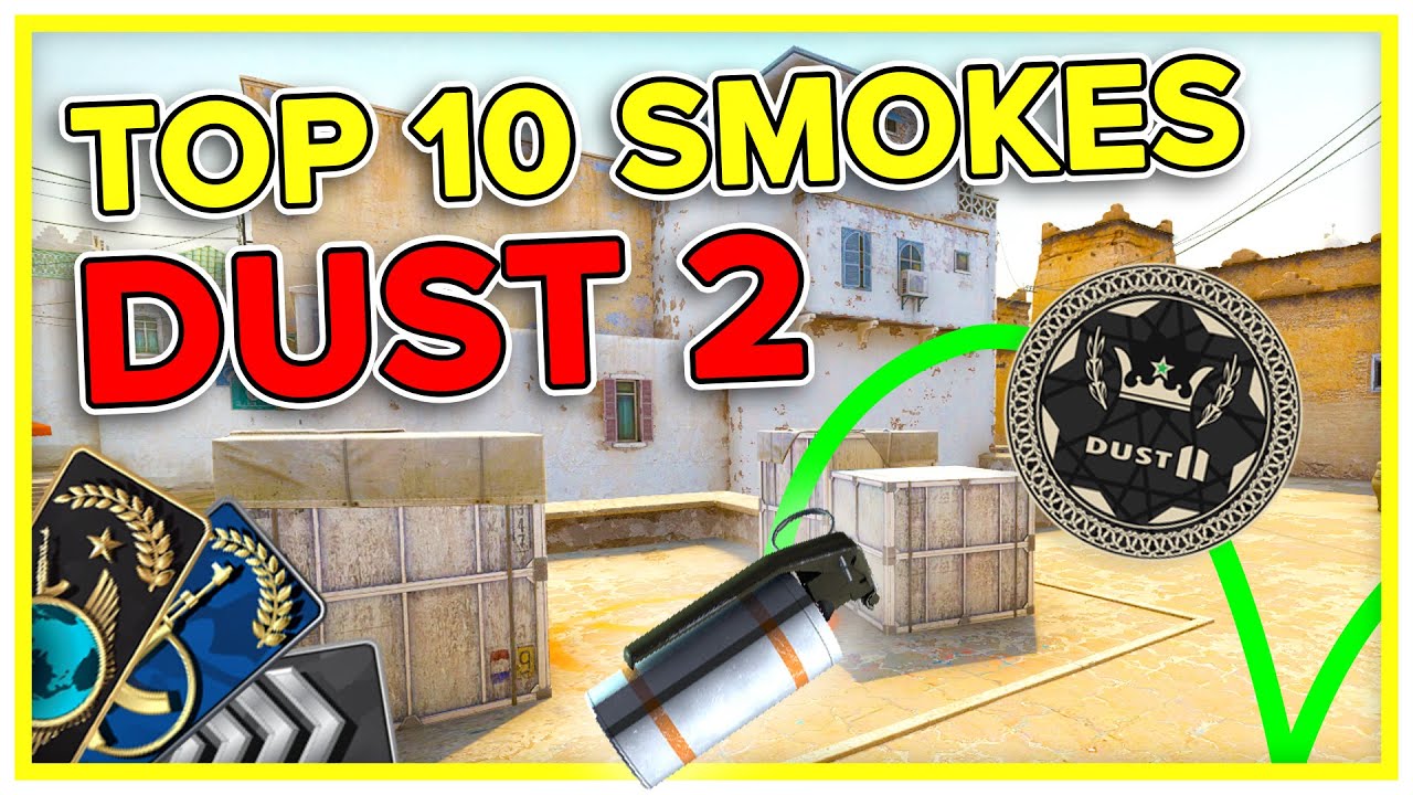 Top 10 Dust 2 Smokes you NEED TO KNOW in 2020 - YouTube