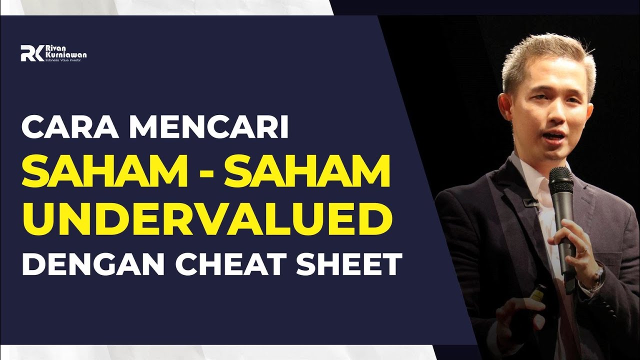 Mencari Saham Undervalued dengan Cheat Sheet - YouTube