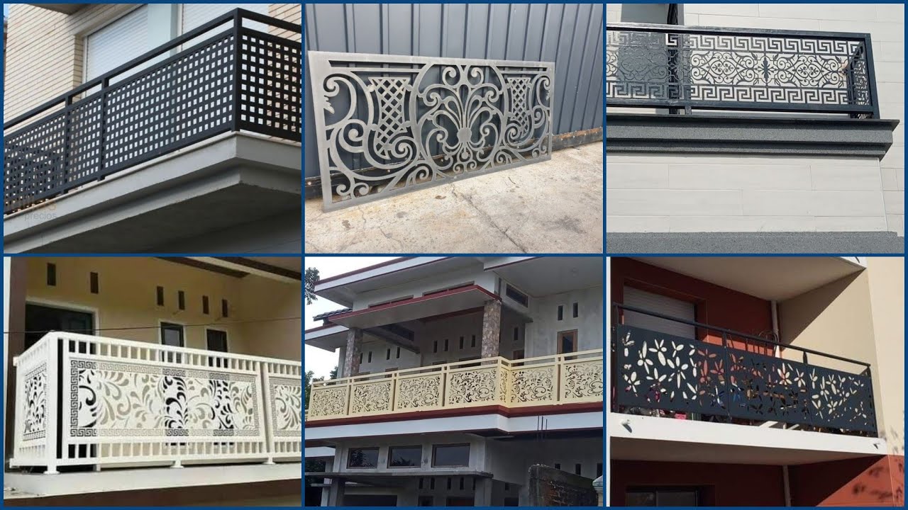 Cnc Balcony Railing Design 2024 || Beautiful Balcony Railing Design ...