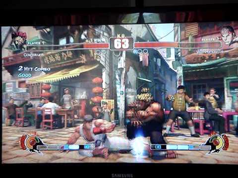 Street Fighter IV Sf4 Player Match #8 Akuma Vs Ryu - YouTube