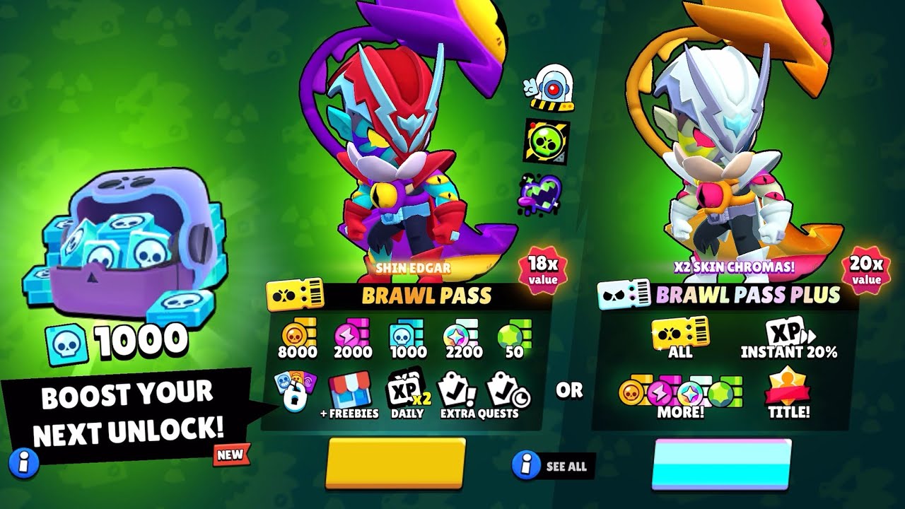 Brawl Pass Season 39!💳 + New Crazy Skins!!😎 - Brawl Stars Sneak Peek ...
