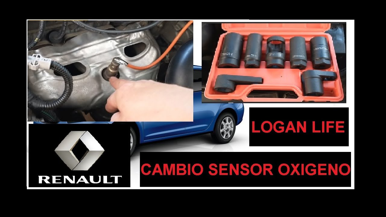 COMO CAMBIAR EL SENSOR DE OXIGENO RENAULT LOGAN - YouTube