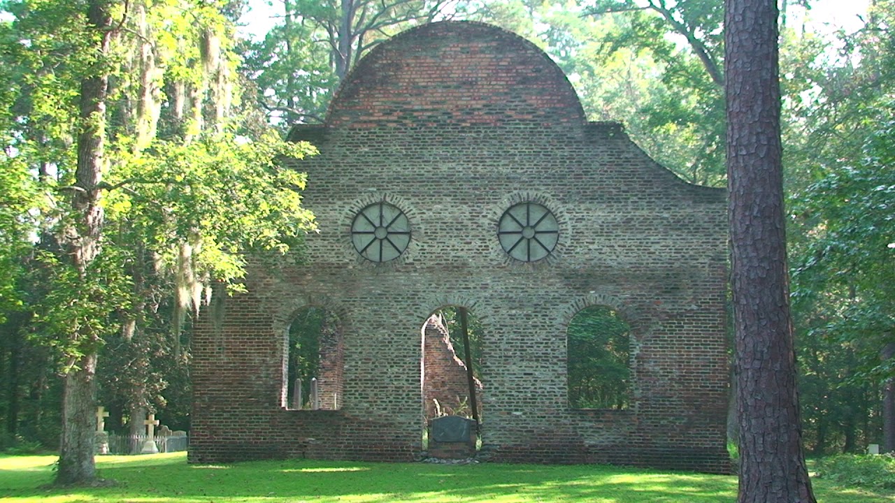 Pon-Pon Chapel of Ease, Jacksonboro, SC - YouTube