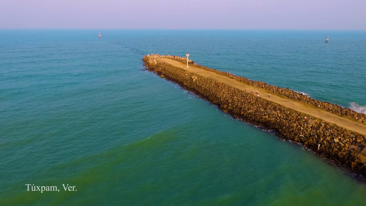 Drone playa de Tuxpan Veracruz - YouTube