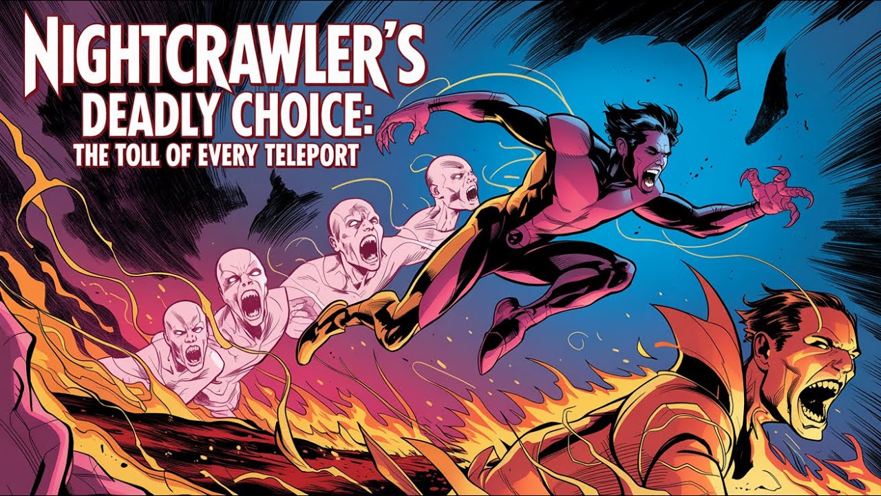 Nightcrawler's Deadly Choice: The Toll of Every Teleport - YouTube
