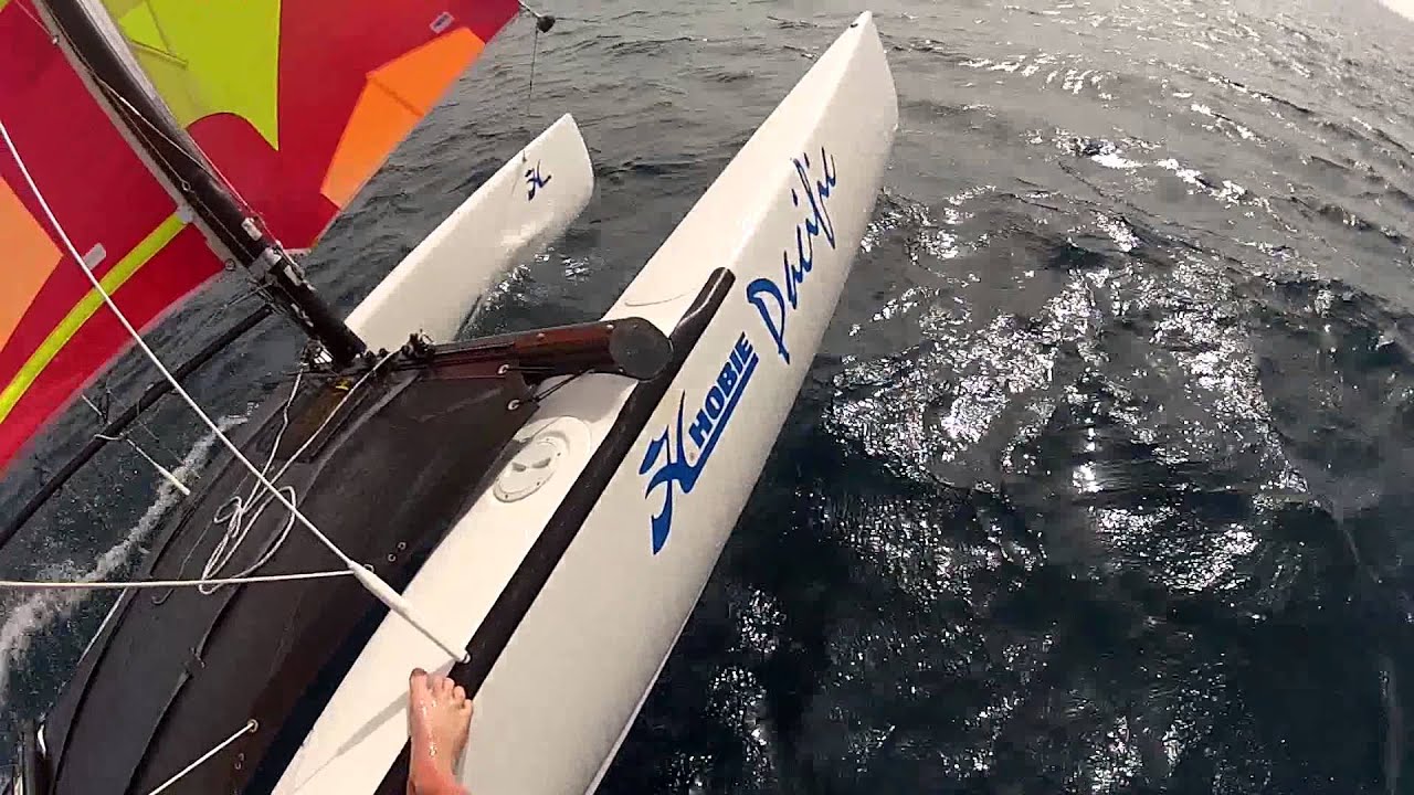 cat segeln jandia playa fuerteventura - YouTube