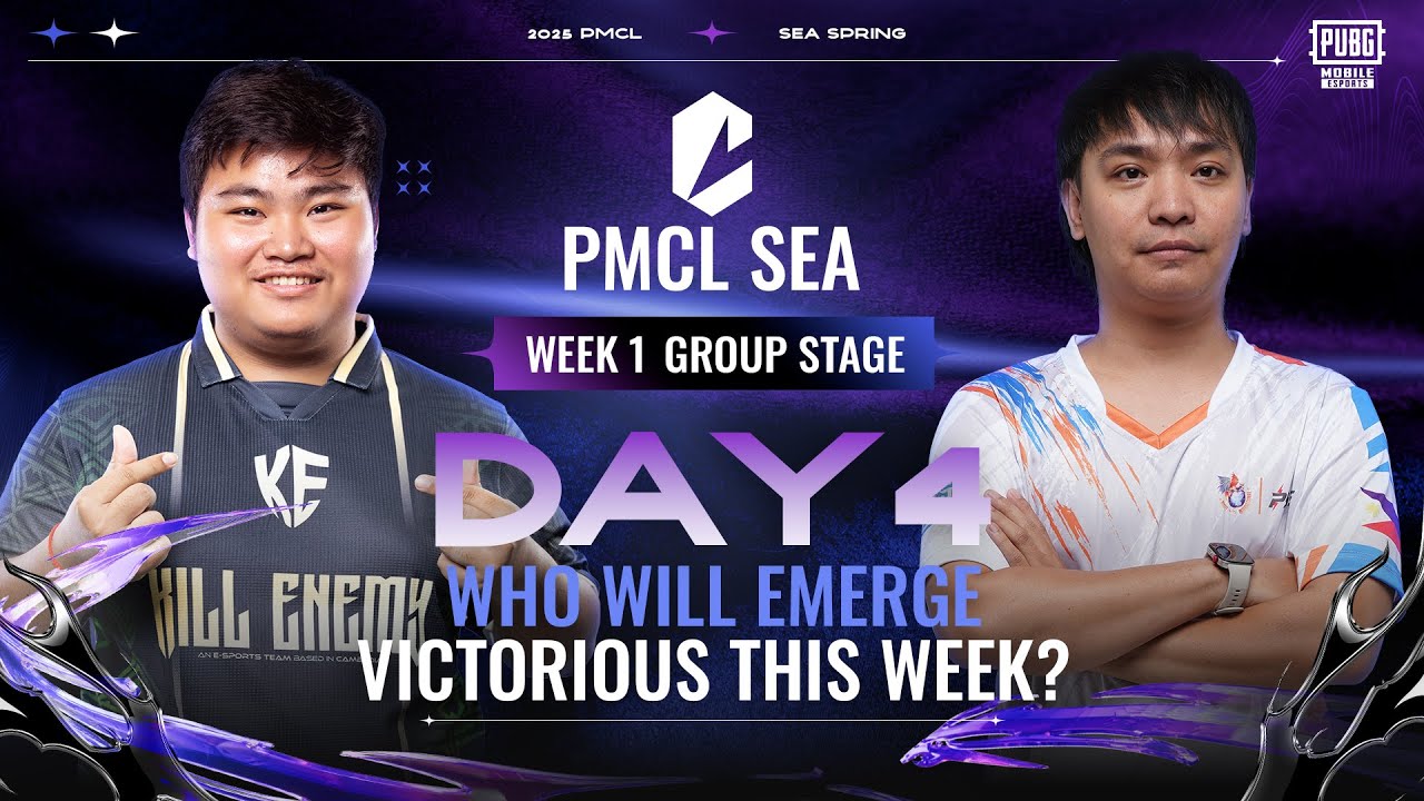 [EN] 2025 PMCL SEA W1D4 | SPRING | Who will emerge victorious this week? - YouTube