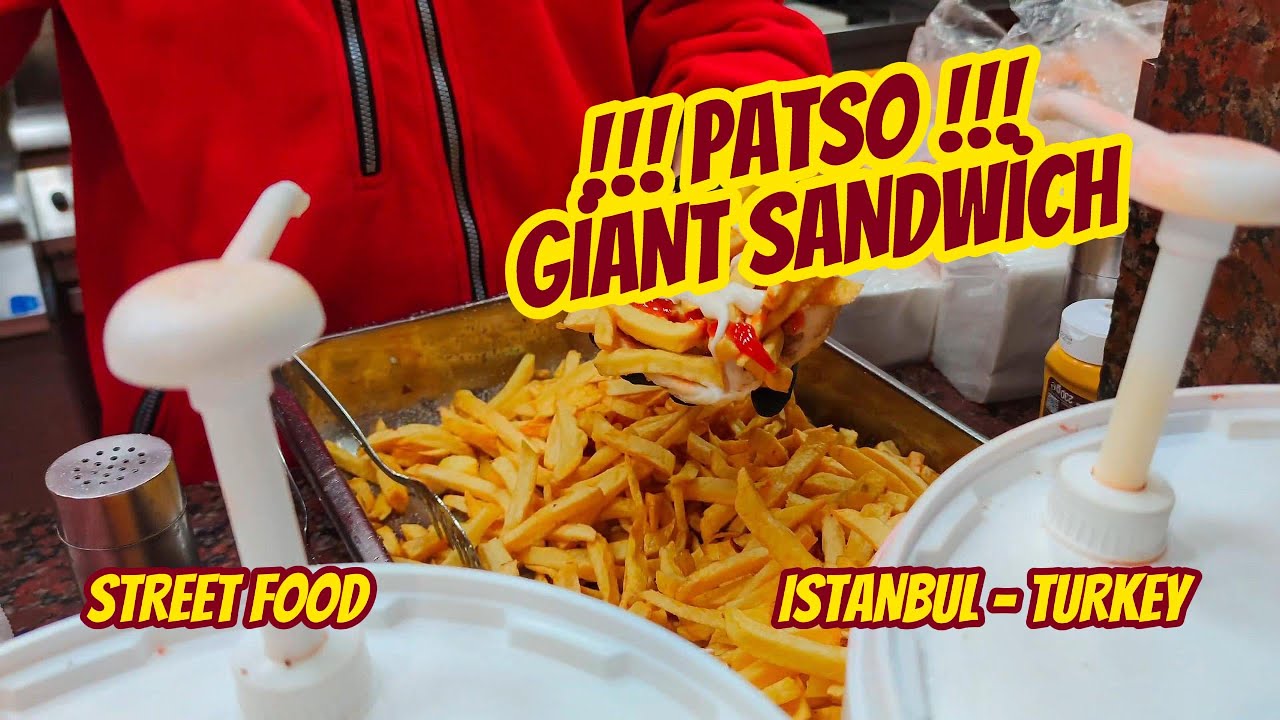 Best Street Food Ever: PATSO Istanbul Turkey #streetfood #istanbul # ...