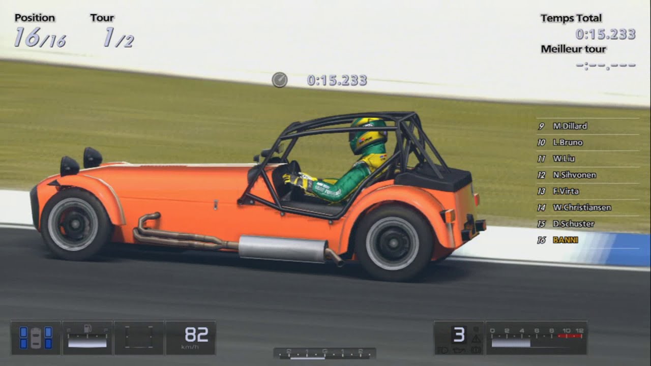 Gran Turismo 5 - Caterham Seven Fire Blade '02 (HYBRID) PS3 Gameplay ...