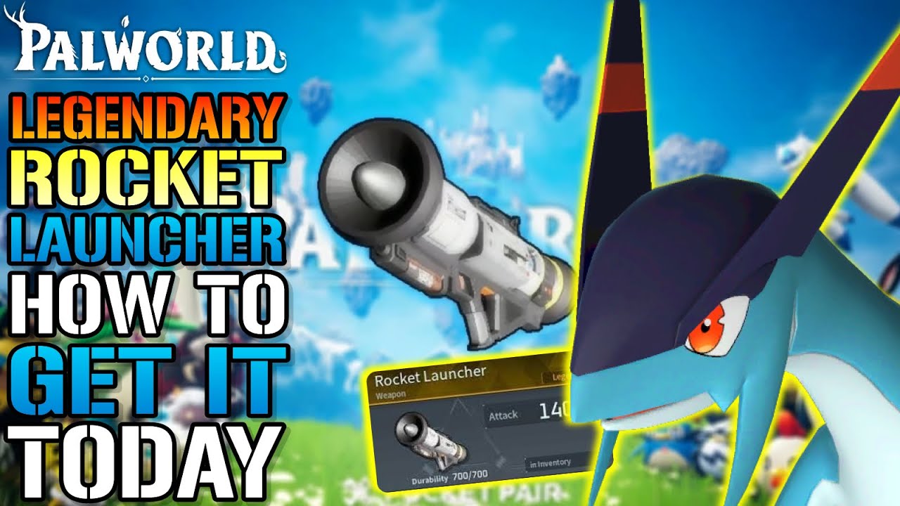 Palworld: EASY Legendary Rocket Launcher DROP! How To Get It TODAY ...