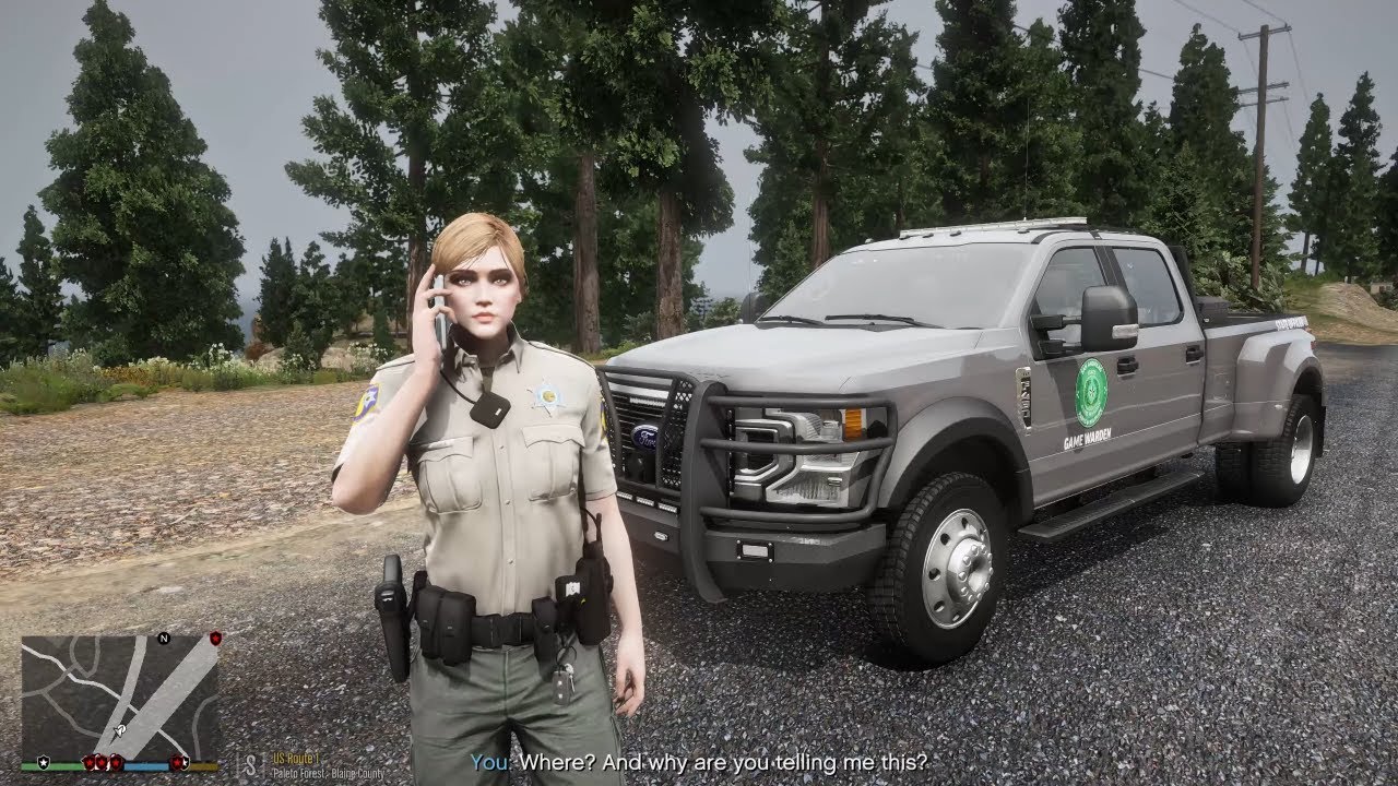 Let's Play Gta 5 LSPDFR As Female Game Warden State Officer - F450 ...