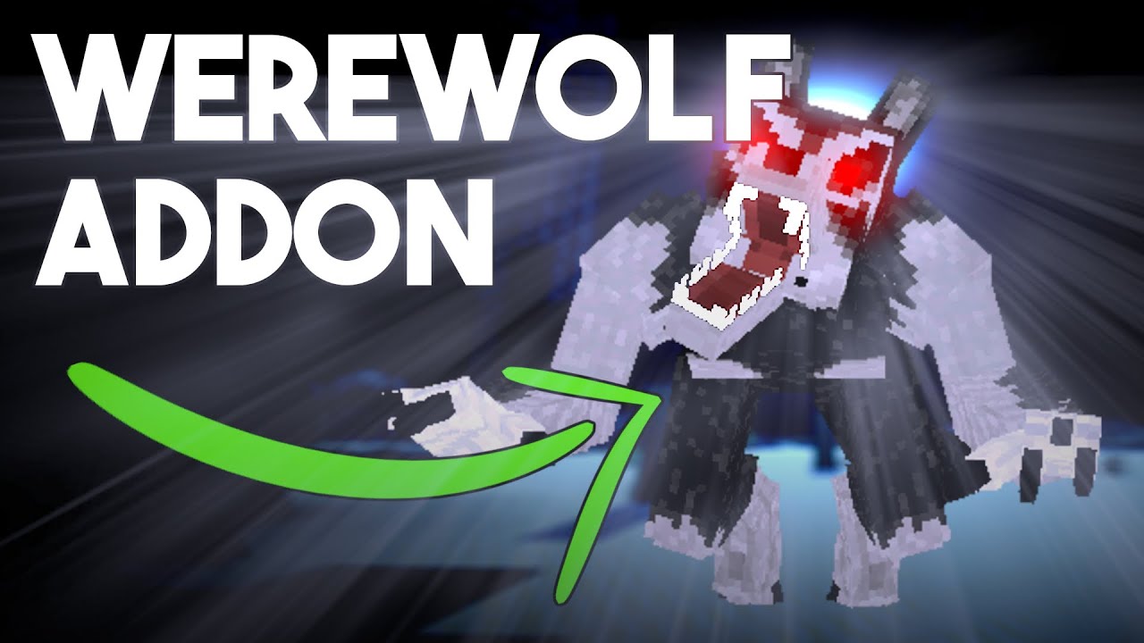 Werewolf Add-on Evolution (Minecraft PE/MCPE/Minecraft Bedrock) - YouTube
