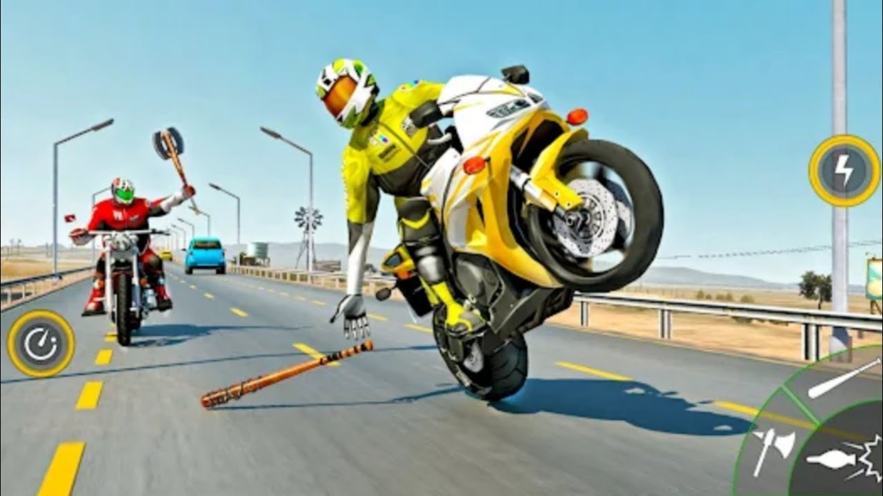 BIKE ATTACK GAMEPLAY || BIKE RIDER || BIKE STUNTS RIDER || MOTOCROSS ...