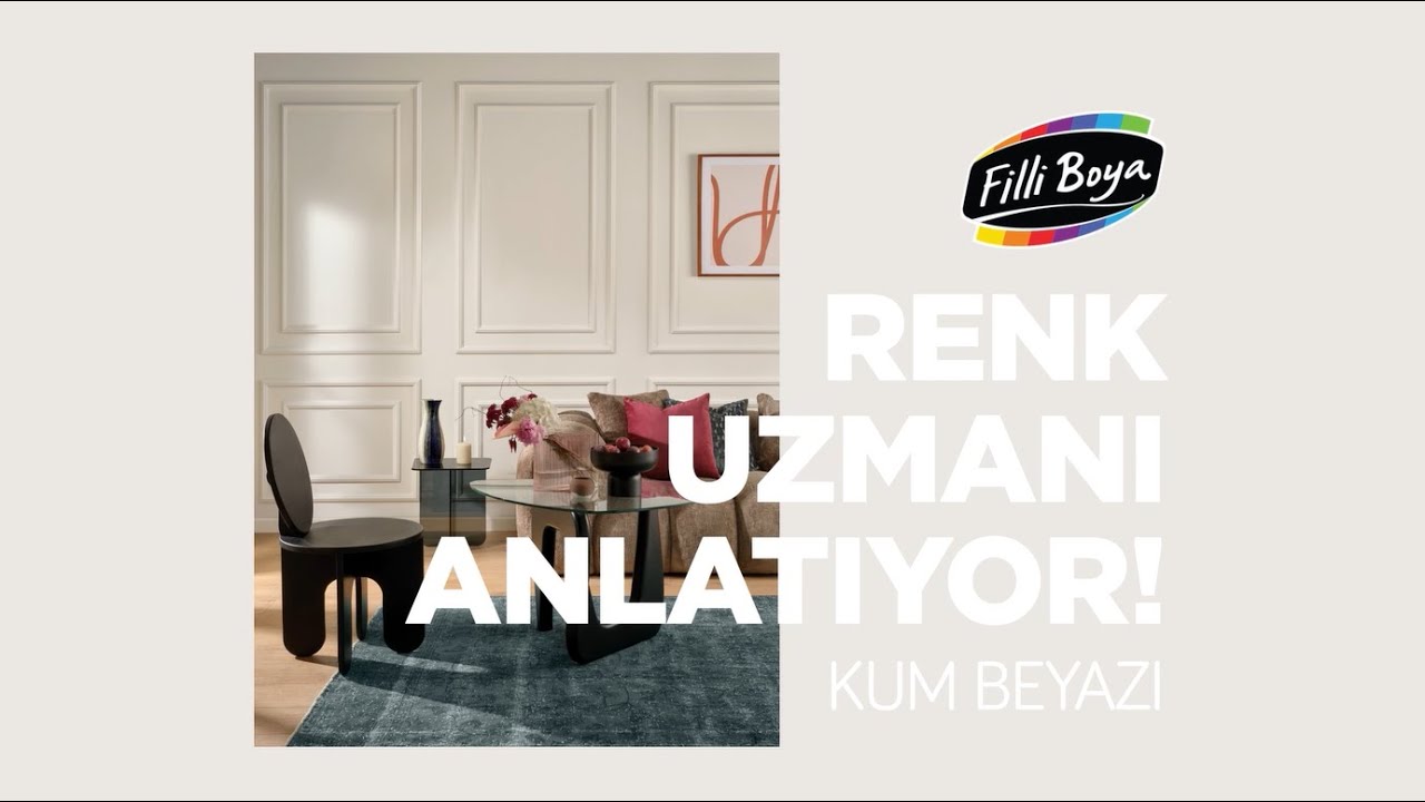 Filli Boya Yılın Renk Paleti 2024: Kum Beyazı - YouTube