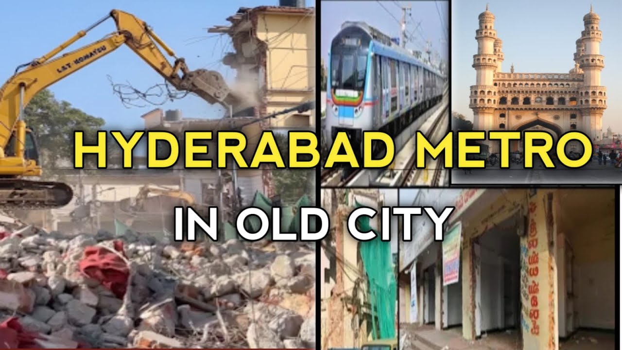 "HYD Metro Phase 2 | Old City is Changing Forever 📈 (Kala pathar ...