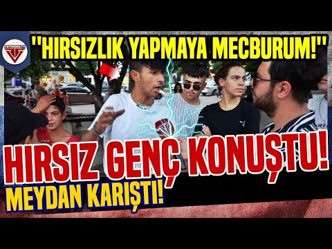 HIRSIZ GENÇ KONUŞTU! ''MEYDAN KARIŞTI!'' ŞOK AÇIKLAMALAR!!! - SOKAK RÖPORTAJLARI