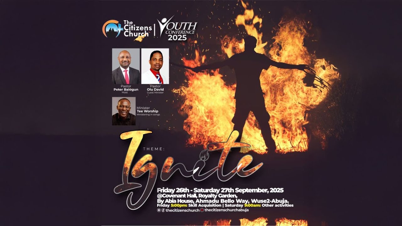 Why Must A Youth Be Fiery - Pastor Olu David & Minister Tee Worship ...
