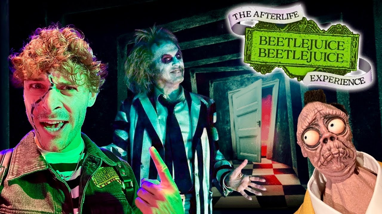 BEETLEJUICE BEETLEJUICE - Afterlife Immersive Experience! - YouTube
