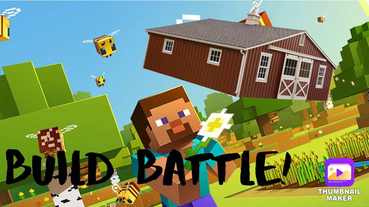 Minecraft build battle: Farm. (Vote for your favorite in the comments ...