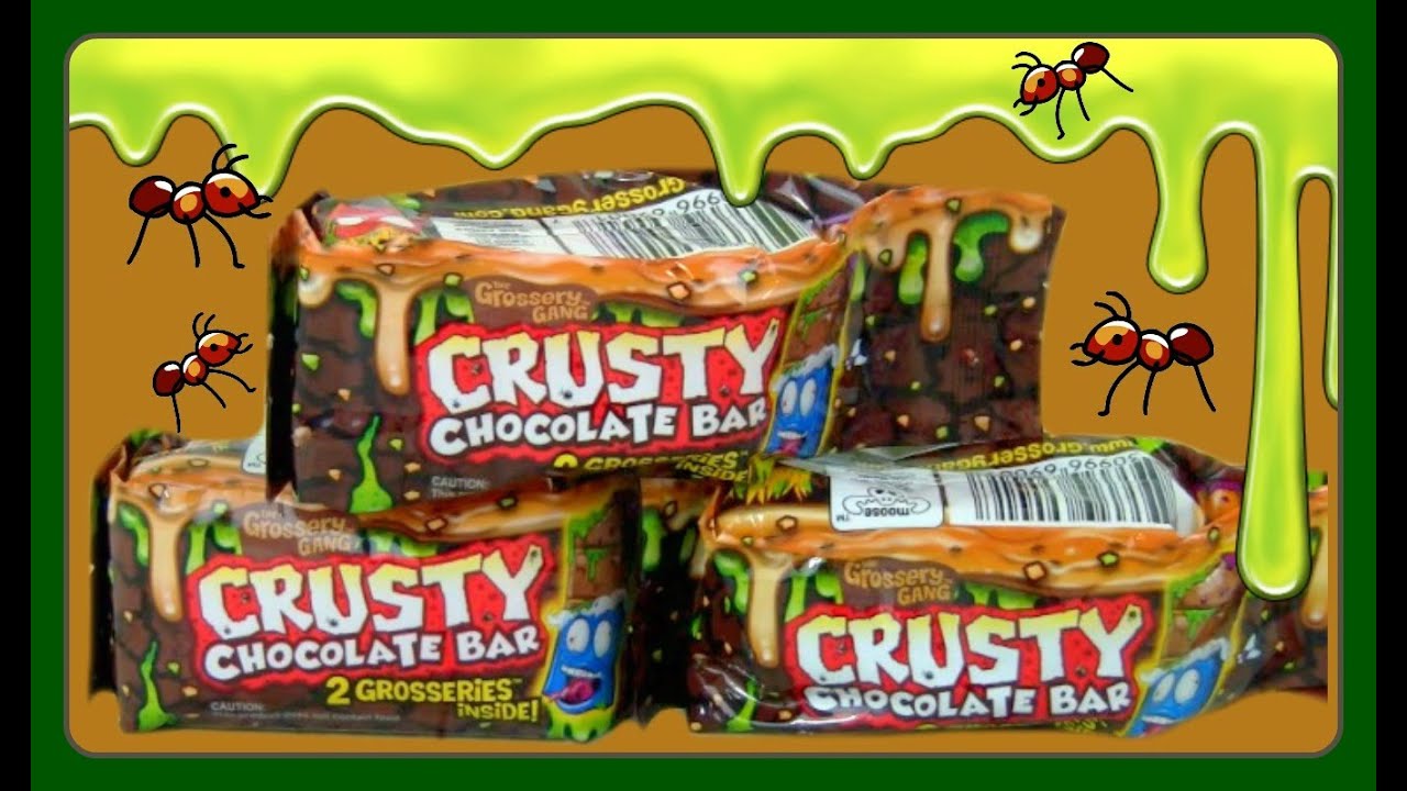 Grossery Gang Crusty Chocolate Bars SURPRISE Bags! Opening Blind Bags ...