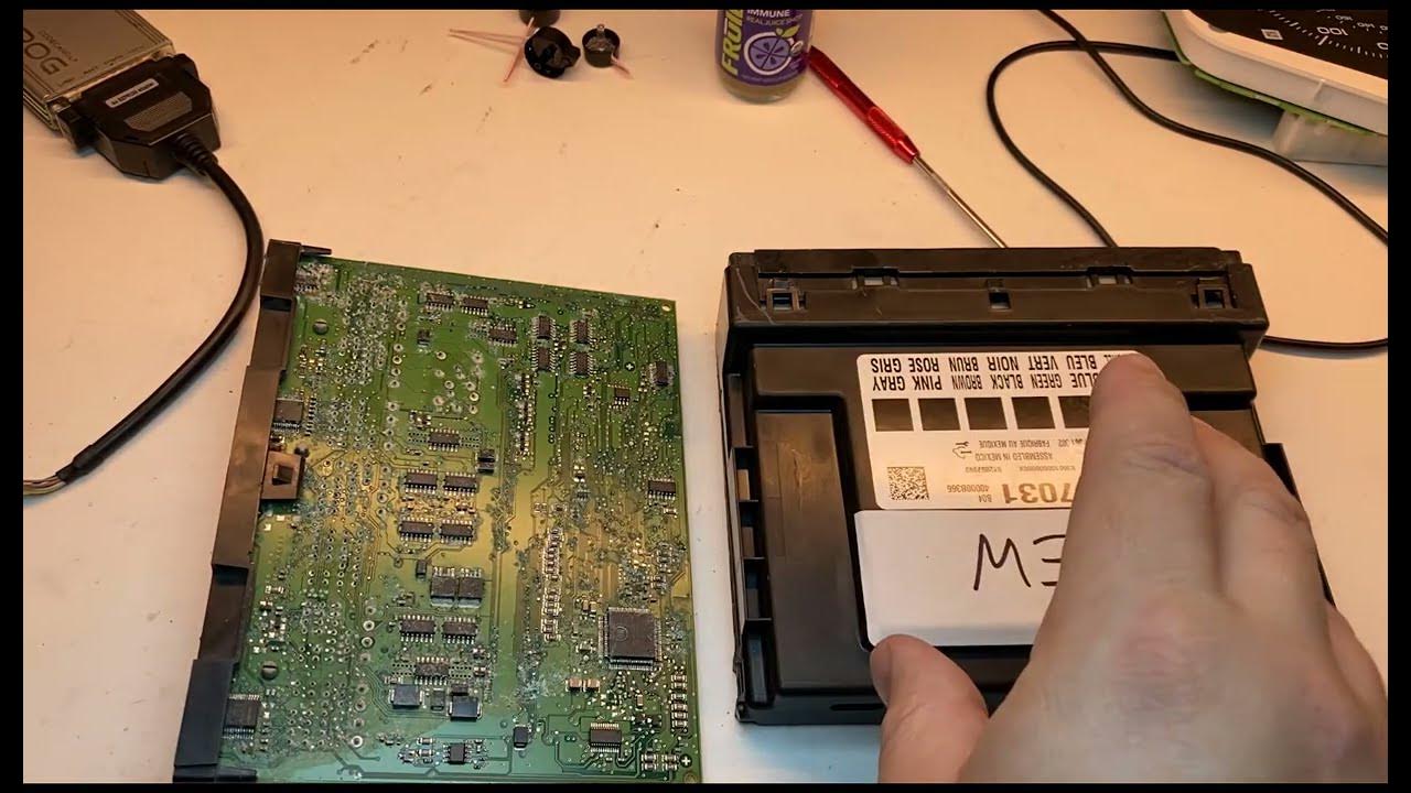 Chevy BCM Replacement - GM BCM Clone - GM anti theft light - YouTube