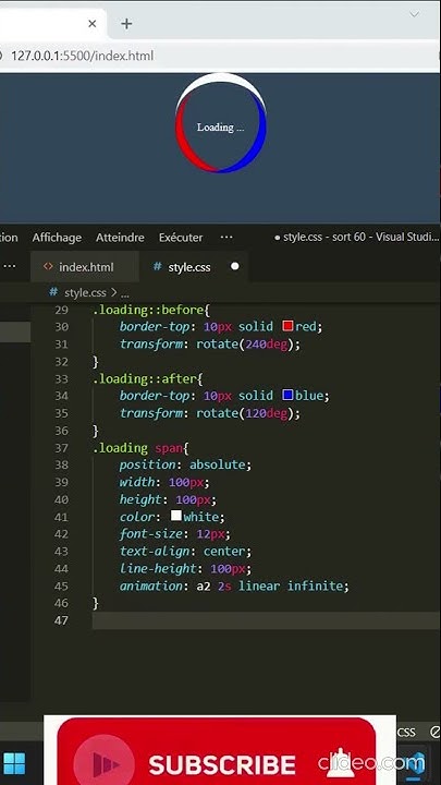 Fontawesome W3school Css Animation Effects In 60s For Beginners Loading 6part Shorts