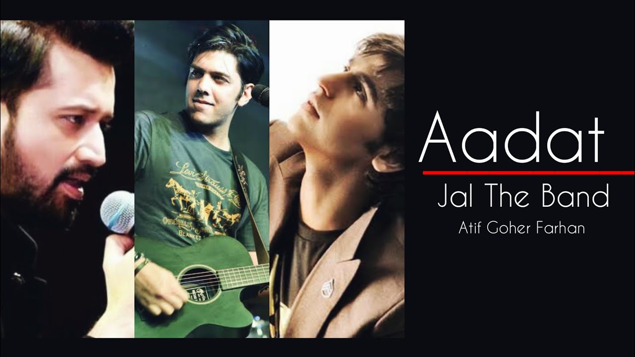 AADAT | (LYRICS) | JAL THE BAND | FARHAN SAEED - YouTube