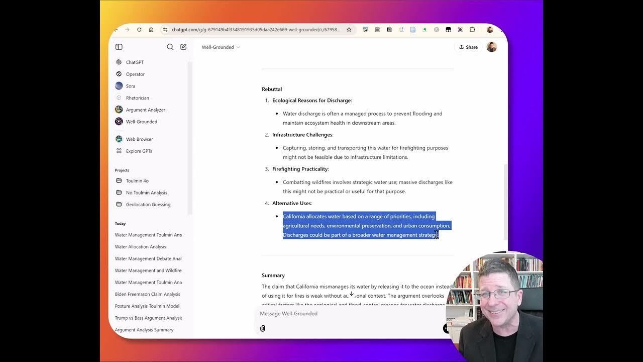 How to use the Well-Grounded AI Argument Analyzer - YouTube
