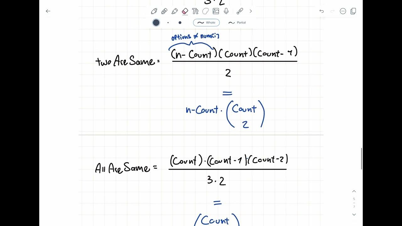 Using Combinatorics to Get the best solution on an easy problem ...