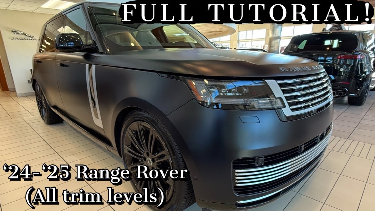 Unlock the 2024-2025 Range Rover: Full Tutorial, Secrets Revealed ...