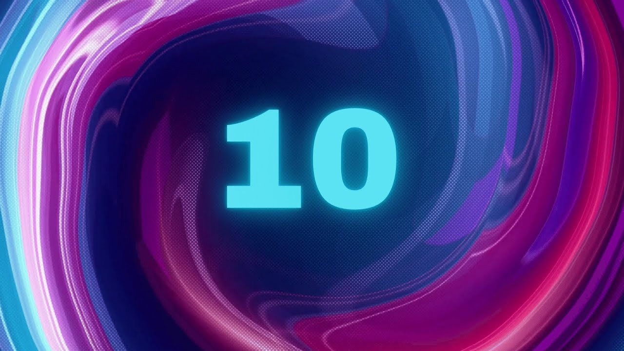 10 Second Countdown Timer With Music - YouTube