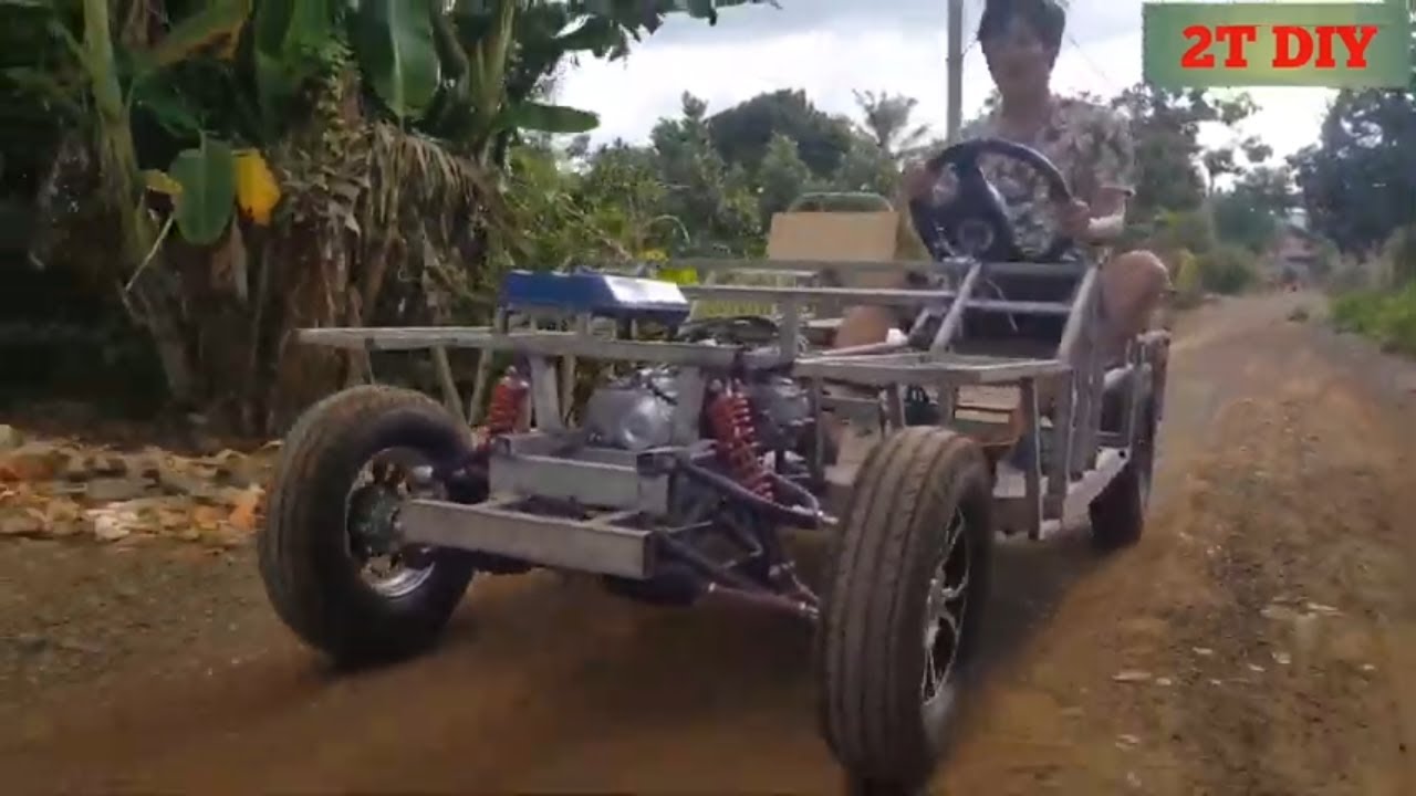 HOW TO MAKE MINI JEEP WILLYS PART 1/CHASSIS - YouTube
