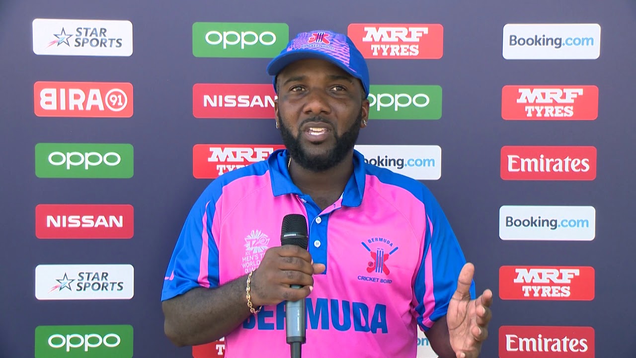 Rodney Trott Speaks After Bermuda Lost to Namibia - YouTube