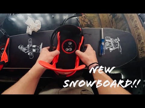 How to Setup Your NEW SNOWBOARD! - #64 - YouTube