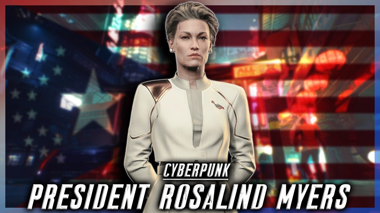 Cyberpunks Deadly President Rosalind Myers | Cyberpunk Lore - YouTube