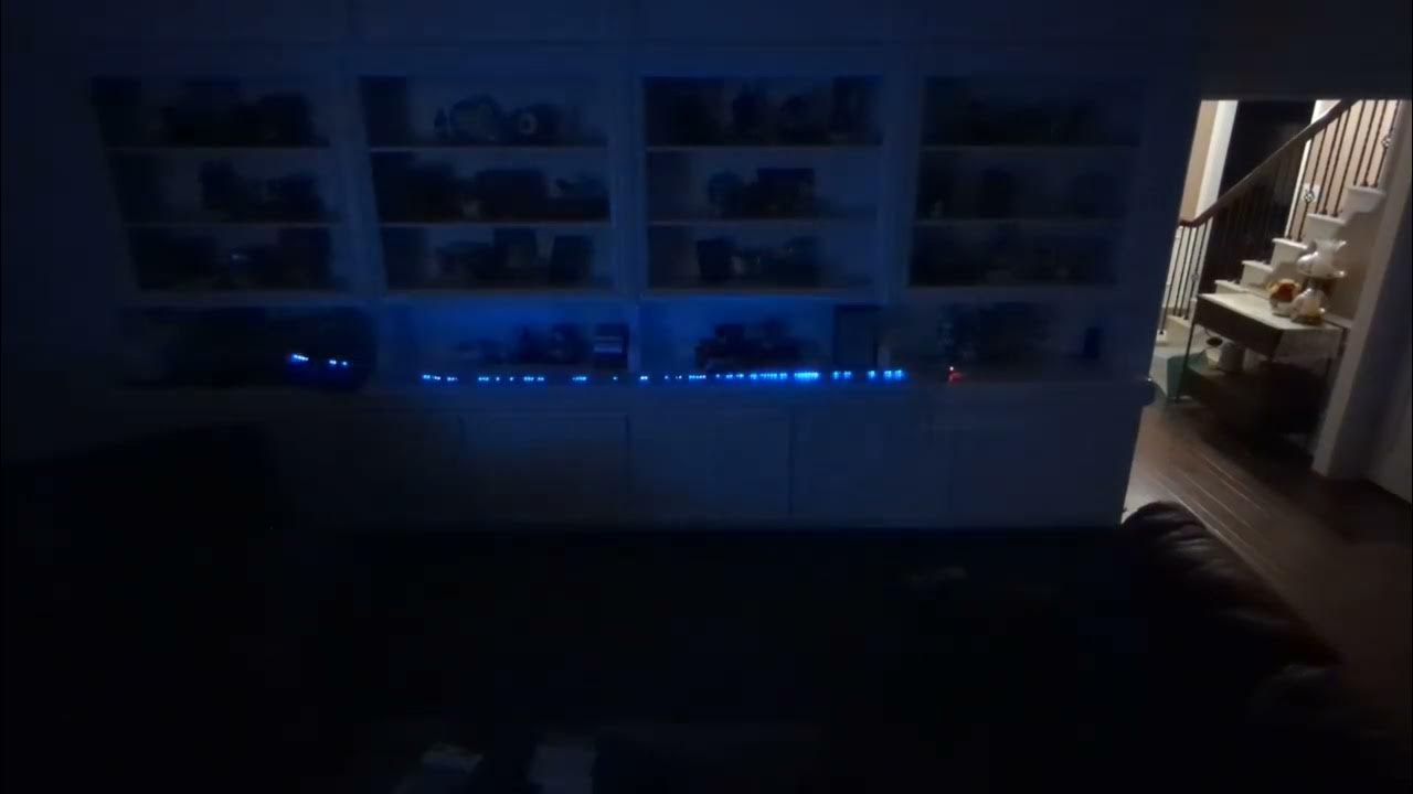 Fireworks effect - ESP32 with WS2812B LED strip - YouTube