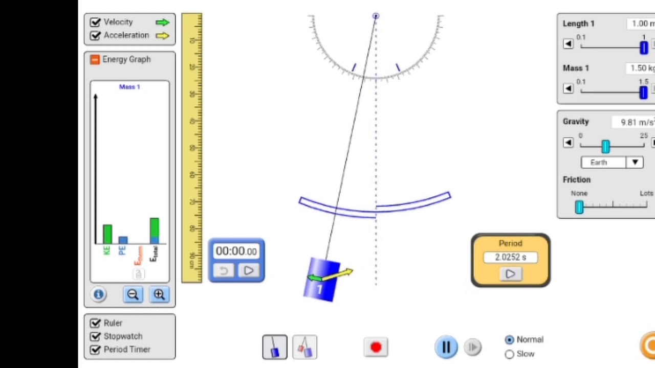 PERCOBAAN PENDULUM DI HANDPHONE (MATERI GETARAN DAN GERAK HARMONIK ...